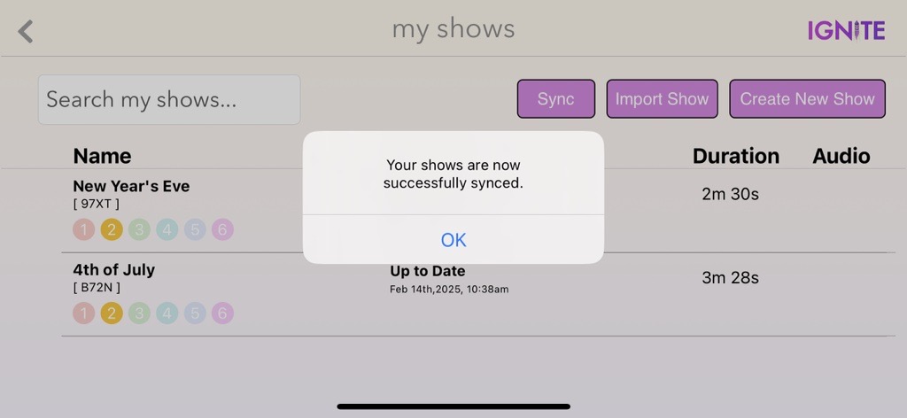 How to Import a Show into the IGNITE App – IGNITE Firing Systems
