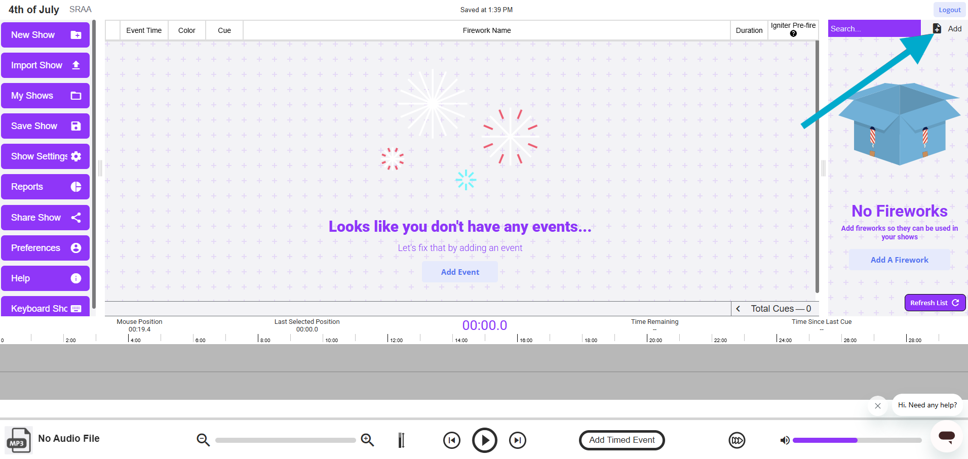 How to Add Fireworks to My Fireworks in IGNITE Show Designer – IGNITE ...