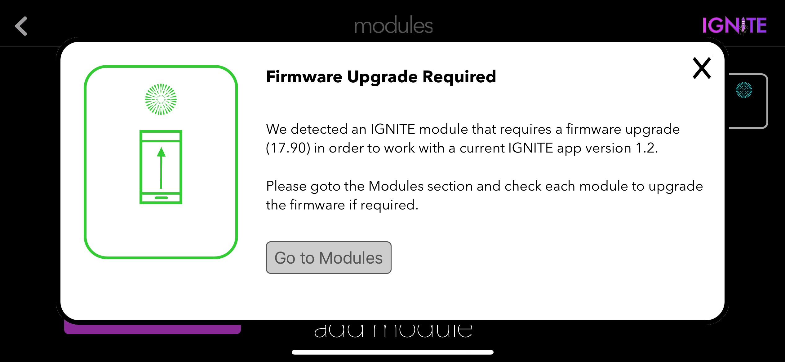 Updating the Firmware on your IGNITE i18 and i36 Modules – IGNITE ...