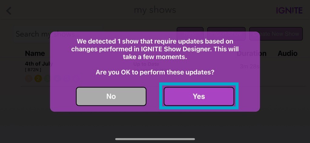 How to Import a Show into the IGNITE App – IGNITE Firing Systems