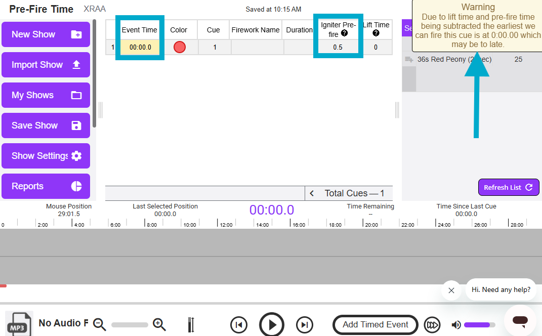 What is a Pre-Fire Time? – IGNITE Firing Systems
